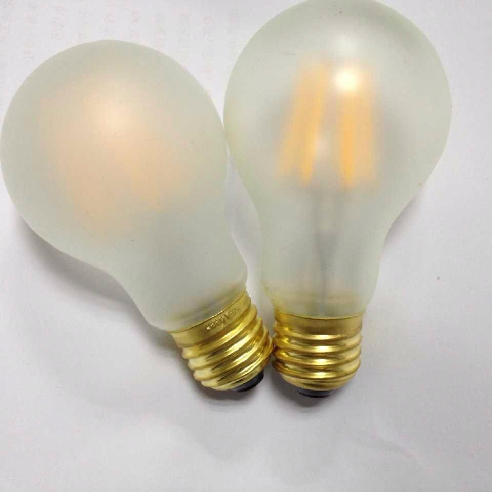 classic Edison lamp frosted glass A60 Led filament bulb led lighting ...