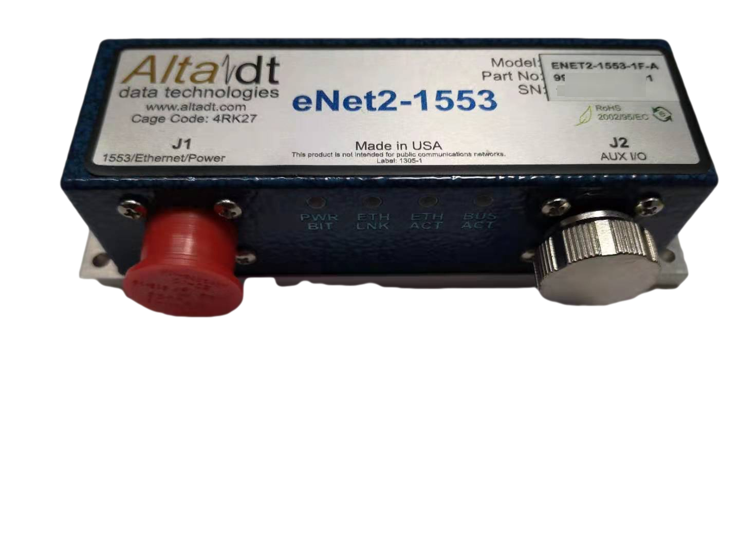 ENET2-1553-1F-A以太網1553B總線板卡現貨 - ALTADT (中國 貿易商) - 其它電力、電子 - 電子、電力 產品 「自助貿易」