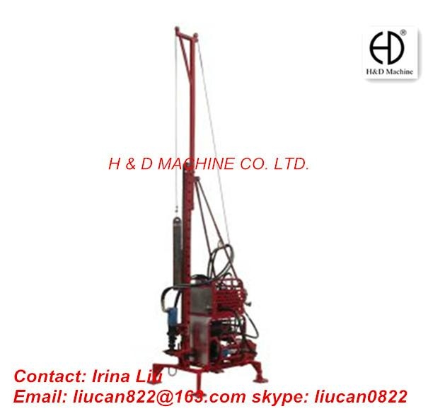 Portable coring drilling rig - HD-30A - HAIDE (China Manufacturer ...