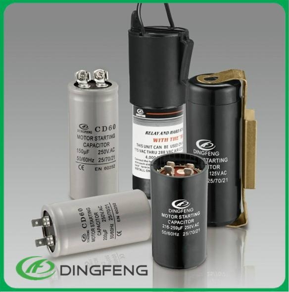 ac motor capacitor 300uf to 900uf capacitors 220v - cd60 - dingfeng ...