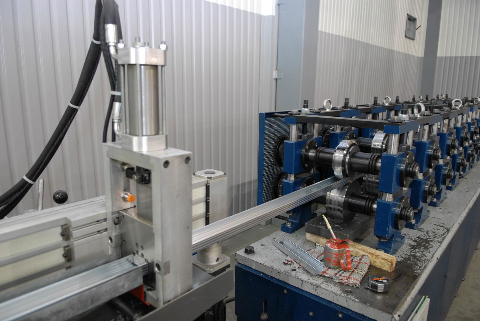 Cold rollforming profile production line - ERR-0025EU/LV - Neoprofile ...