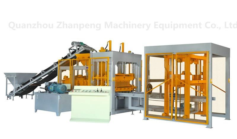 Multi-functional Curb-stone Block Making Machine - QT10-15 - zhanpeng ...