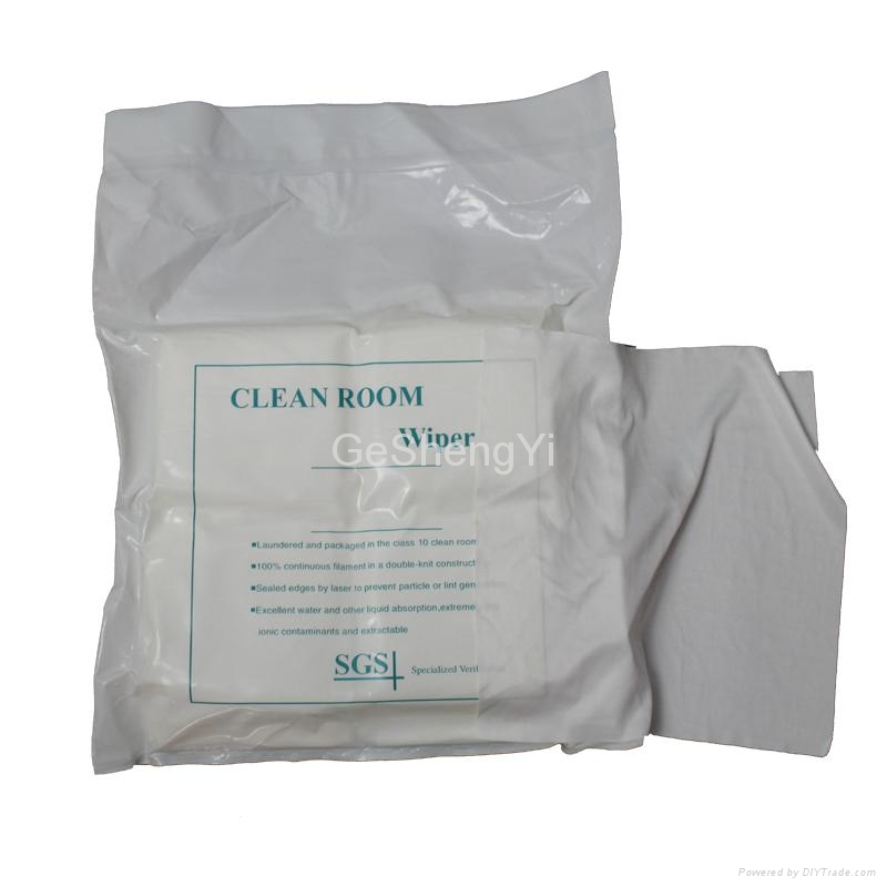 Lint Free 4*4 Inch Cleanroom Microfiber Cloth - GSY-C001 - GSY (China ...