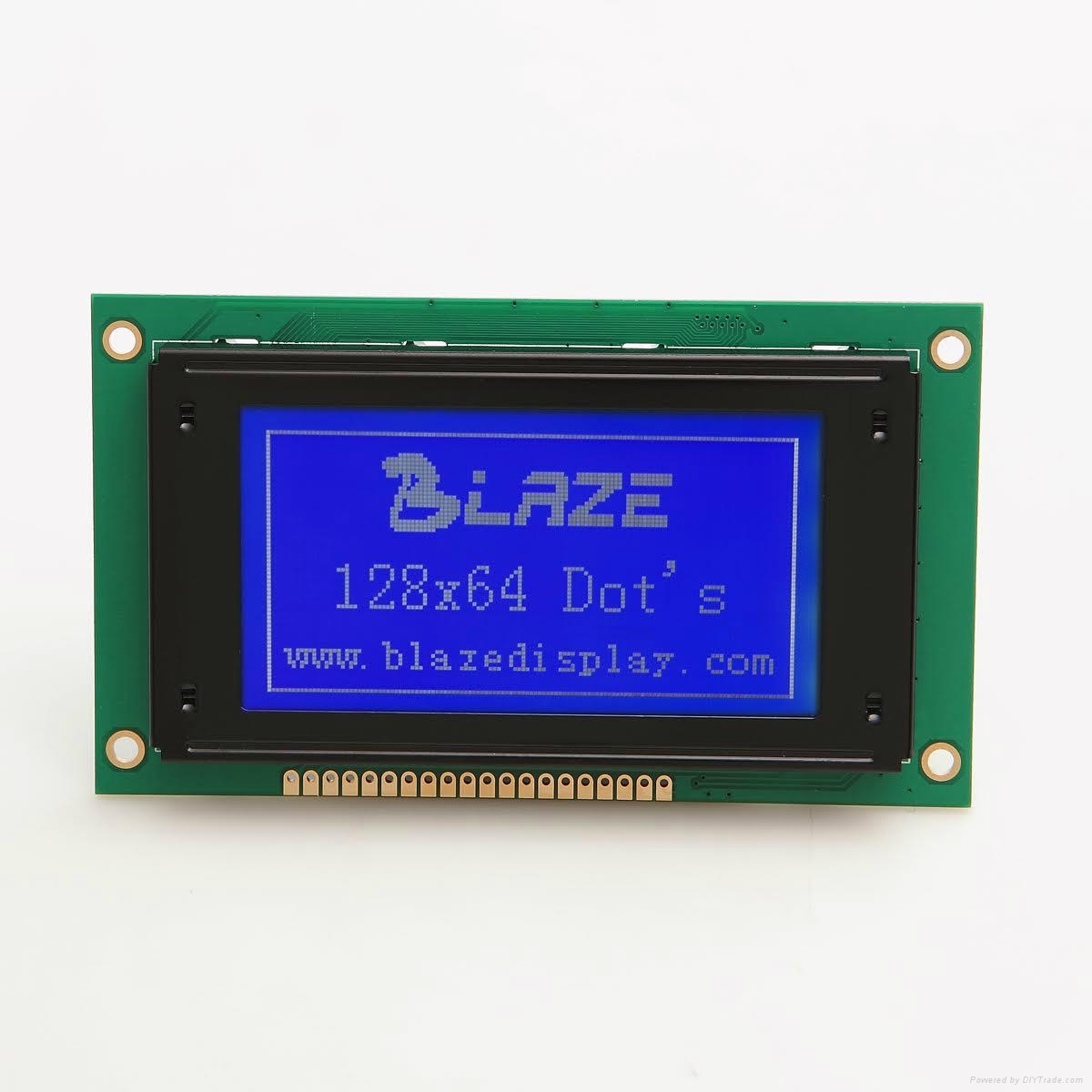 128x64 Graphic LCD Module - BGB12864-09 - Blaze (China Manufacturer ...