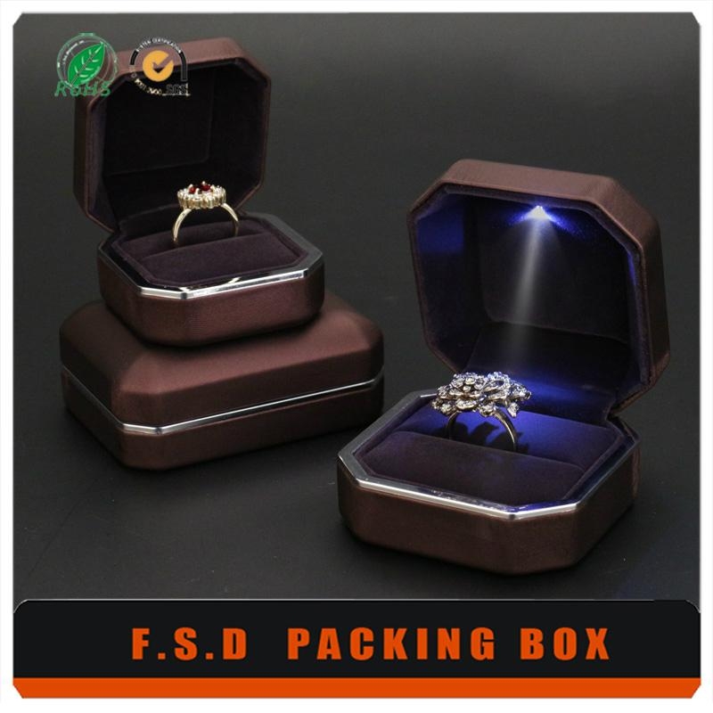 High Quanlity Display LED Light Jewelry Box - PlasticBox2 - FSD PACKING ...