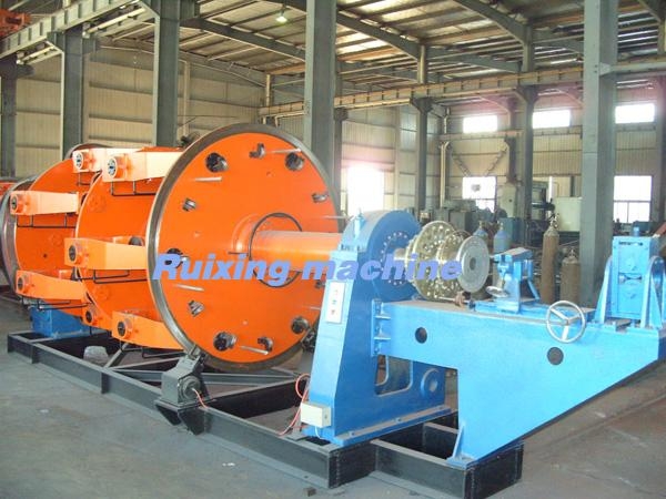 Back-twist Steel-armoring Cu-screening cage type stranding machine ...