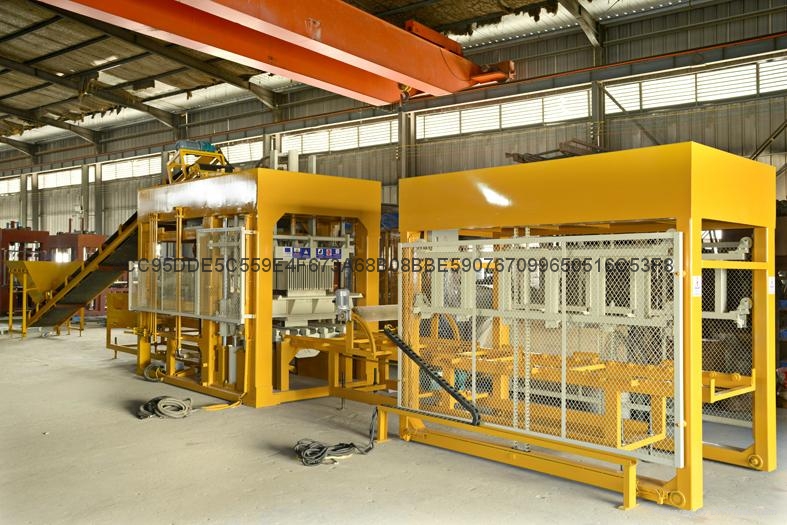 QT12-15 Fully Automatic(Double Bins)Block Making Machine - ZHANPENG ...