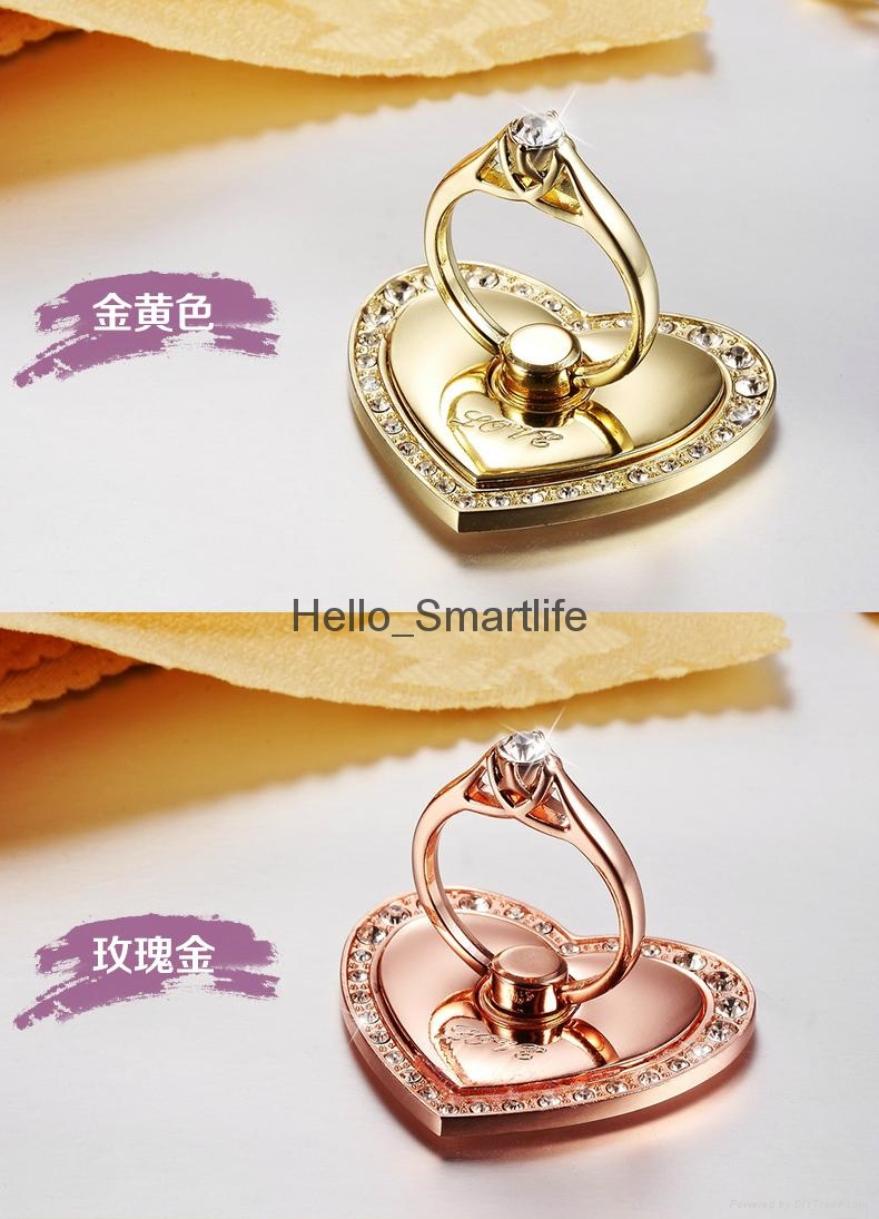 phone ring stents diamond glittering Metal backing ring mobile phone ...