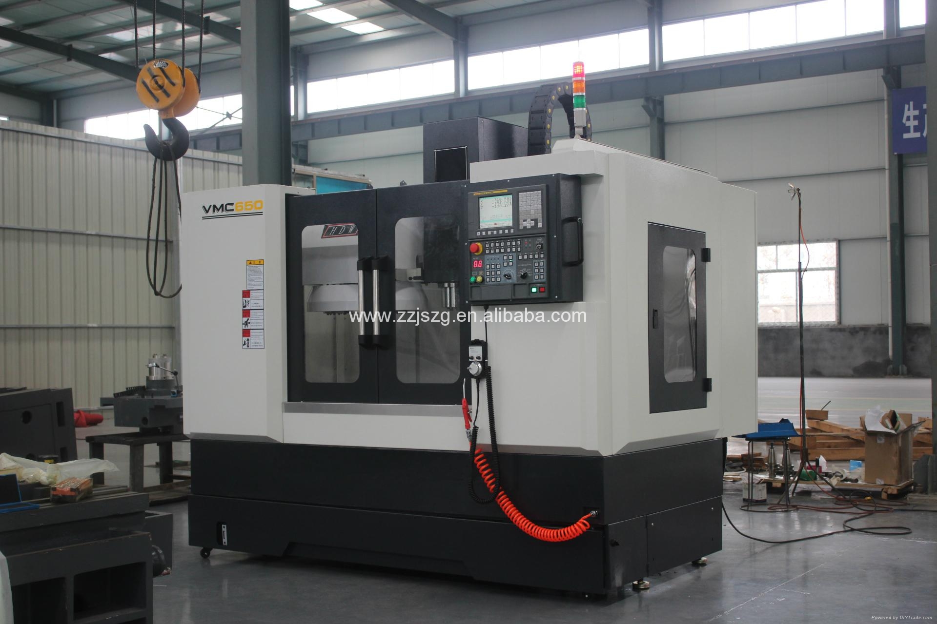 electric driven type machine vmc650 with 3D scanner function - jiesheng ...