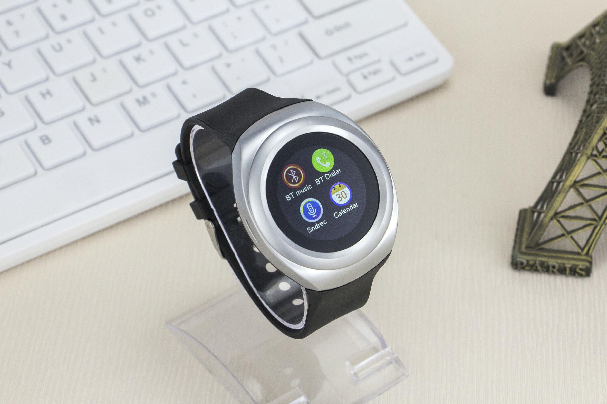 2017 hot sale circular Smart Watch Andriod smart watch (China ...