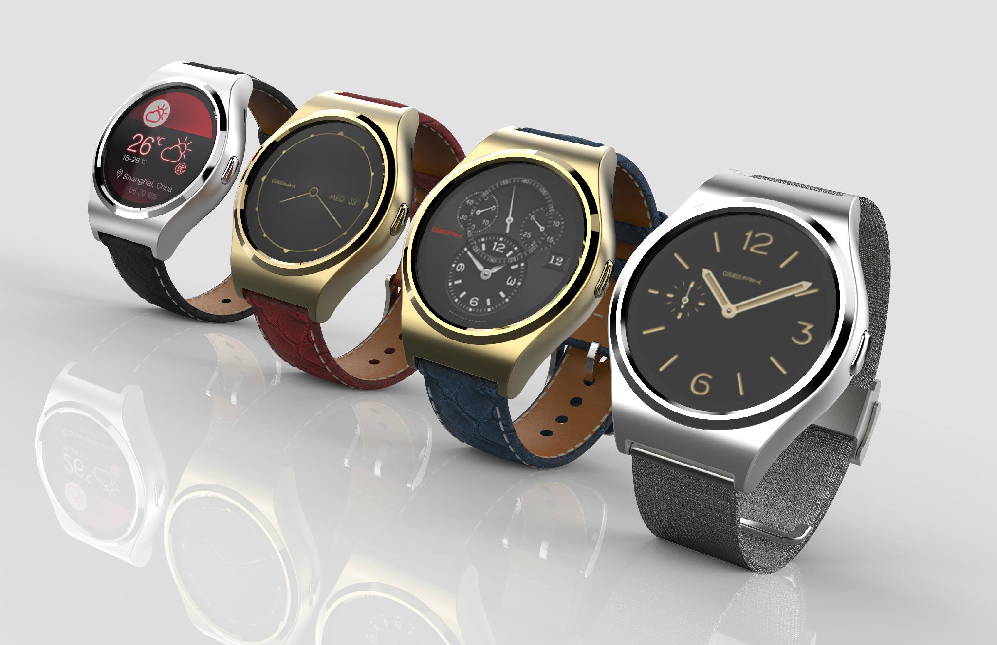 2016 hot sale circular Smart Watch Andriod smart watch - V20 - OEM ...