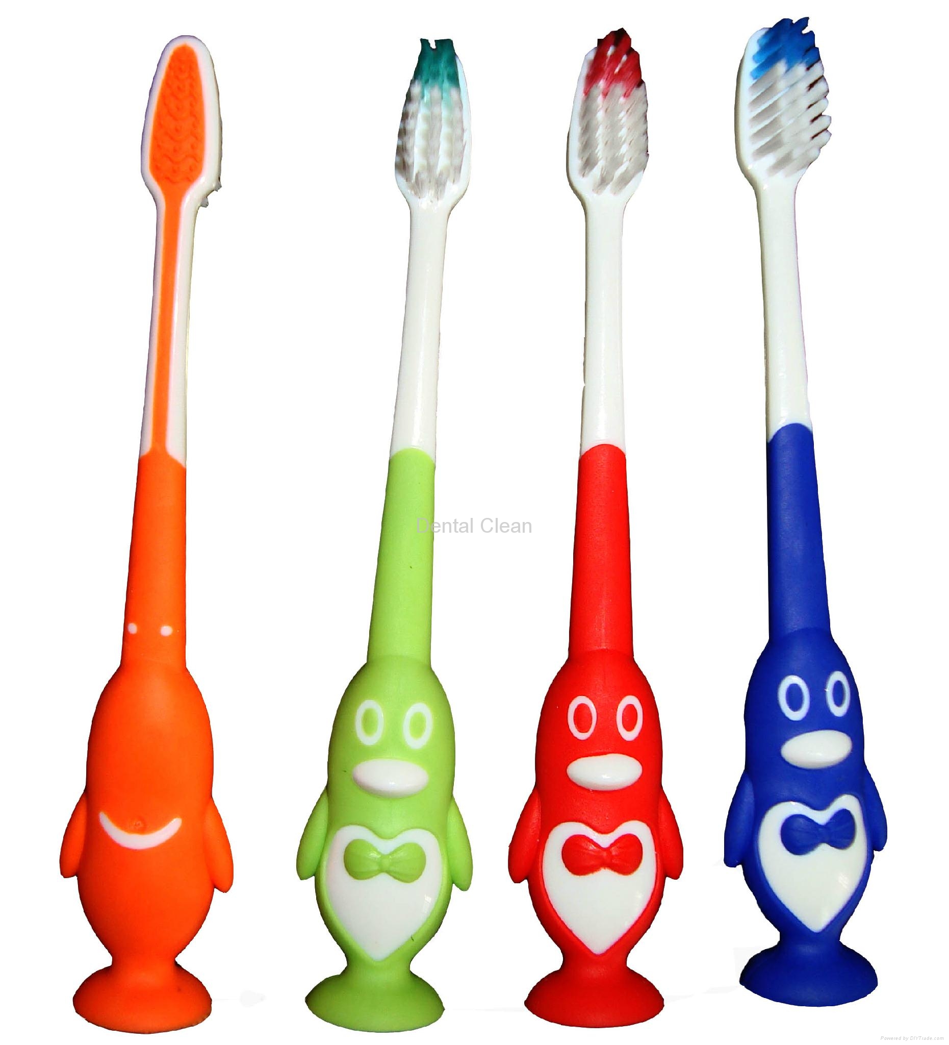 Kid's Toothbrushes with Cute Animal Designs - KTB-210 - Dental Clean ...
