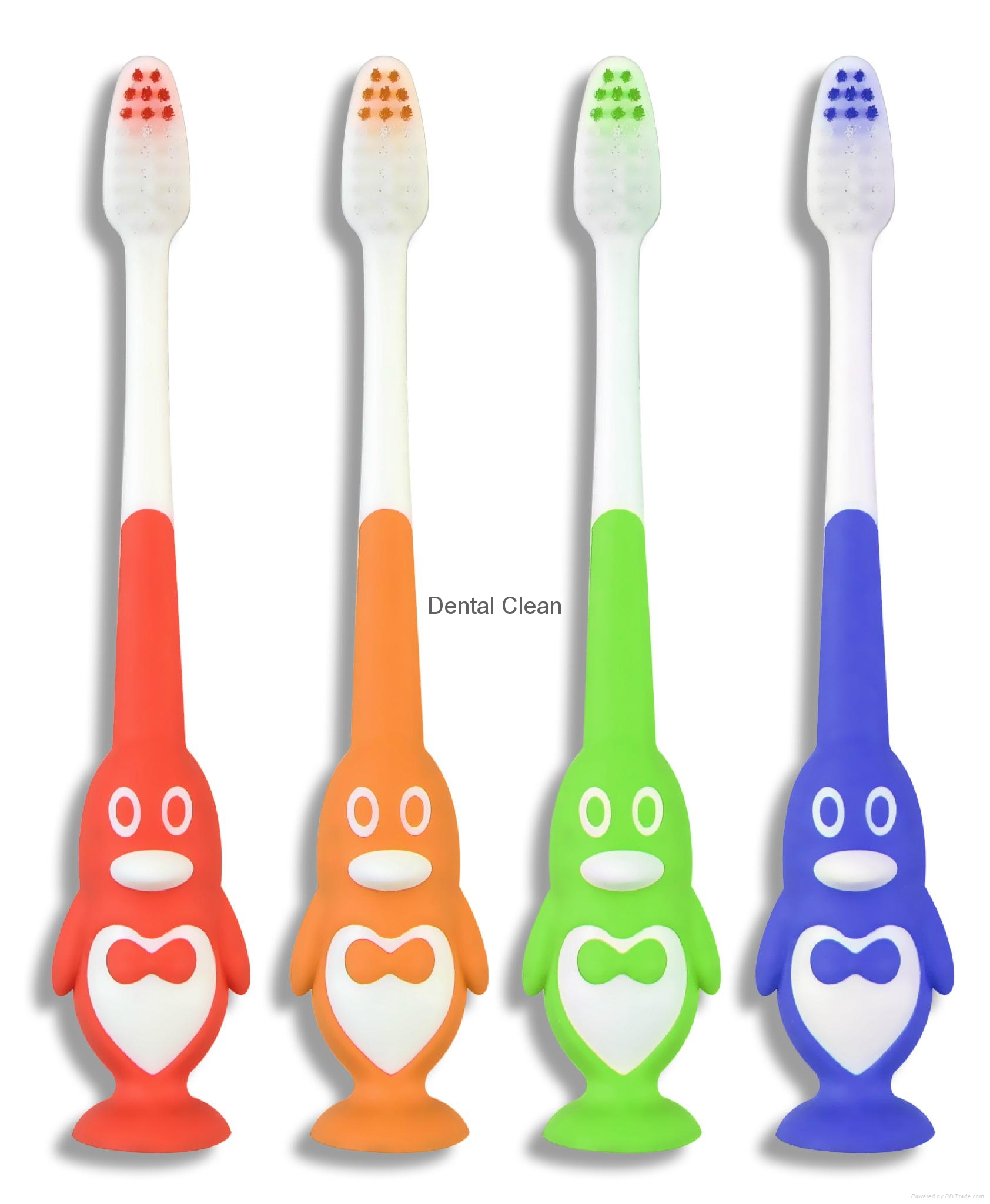 Kid's Toothbrushes with Cute Animal Designs - KTB-210 - Dental Clean ...