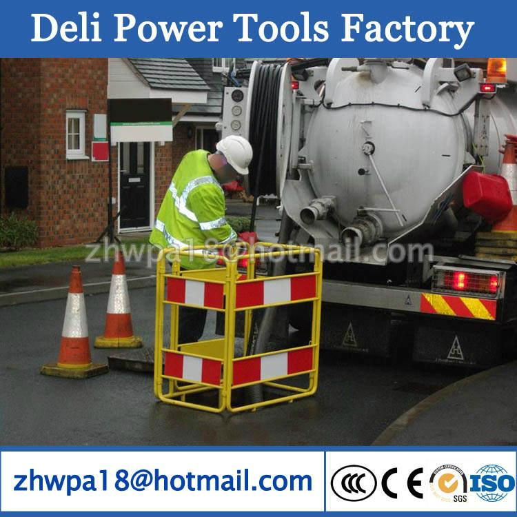 Telstra Approved Yellow Manhole Barrier Guard Fence - DLCK-101 - deli ...