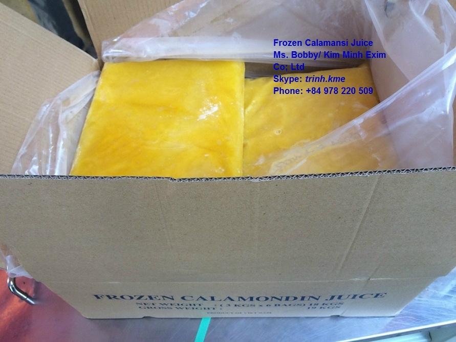 FROZEN CALAMANSI JUICE - KME (Vietnam Manufacturer) - Agriculture ...