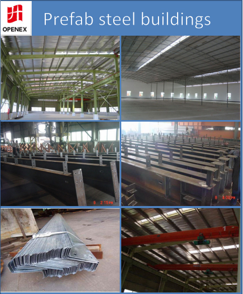 prefabricated steel buildings - steel structure - prefabricated ...