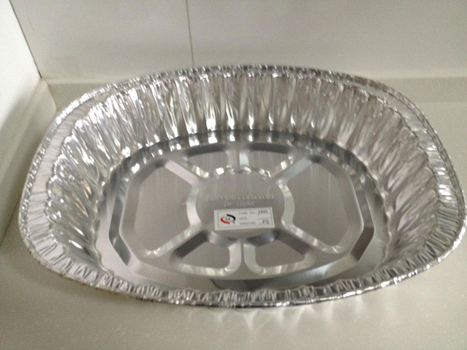 Disposable aluminum foil fointainer pan food use roaster pan aluminum ...