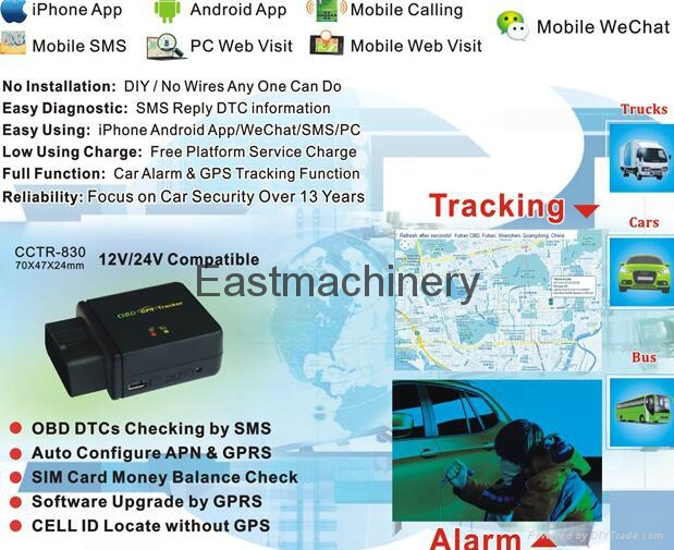 OBD GPS - CCTR-830 - CCTR-830 (China Manufacturer) - Auto Repair Tools ...