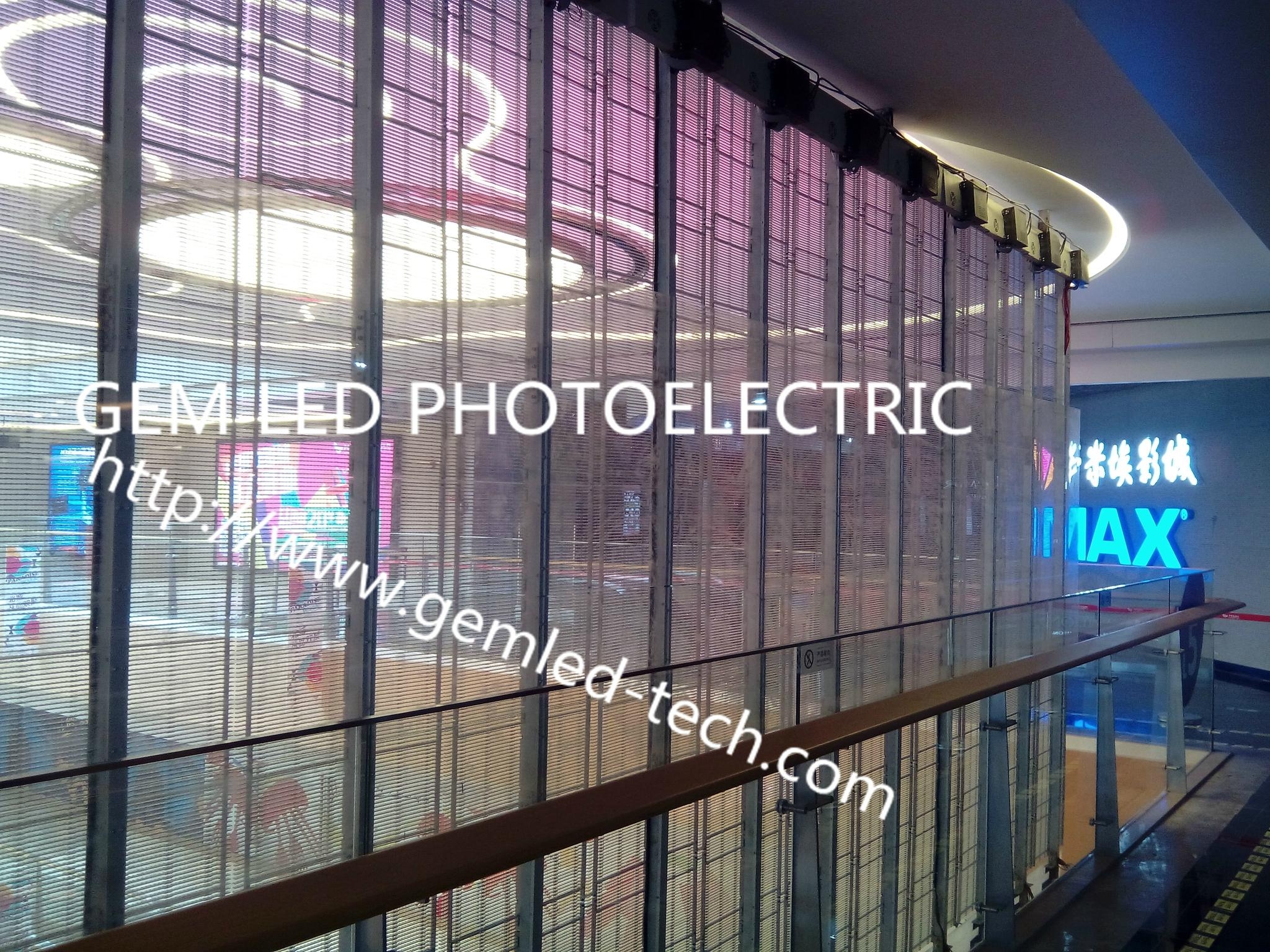 High transparency indoor P7.8 transparent led display - GEM-P7.8 - GEM ...