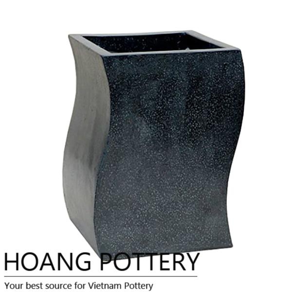 Modern Shape Terrazzo Flower Pot - TAT074 - Hoang Pottery (Vietnam ...