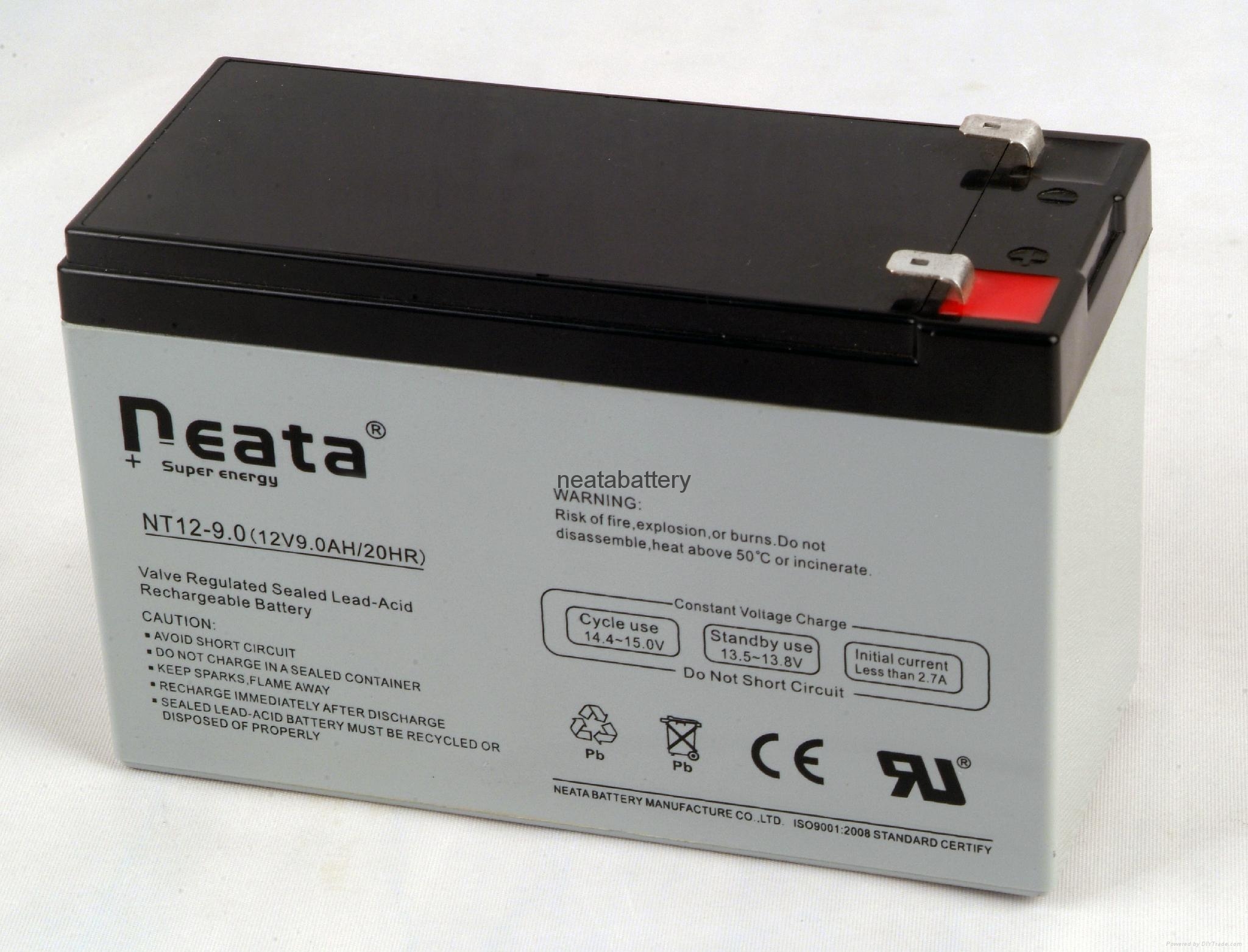 ups battery 12v 9ah - NT12-9A - NEATA (China Manufacturer) - Battery ...