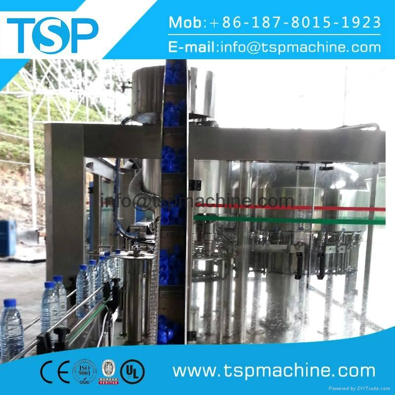 Automatic rotary bottle water filler/ pure drinking water filling ...