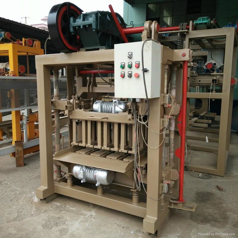 manual hollow block making machine with low price - QT4-40 - Xuzipai ...