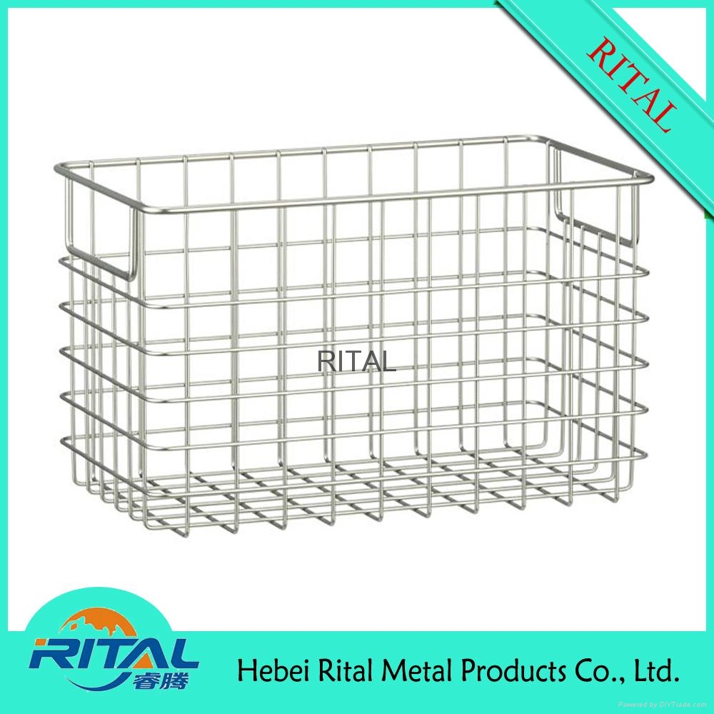 Stainless Steel Metal Wire Basket - RTNF-WB001 - RITAL (China ...