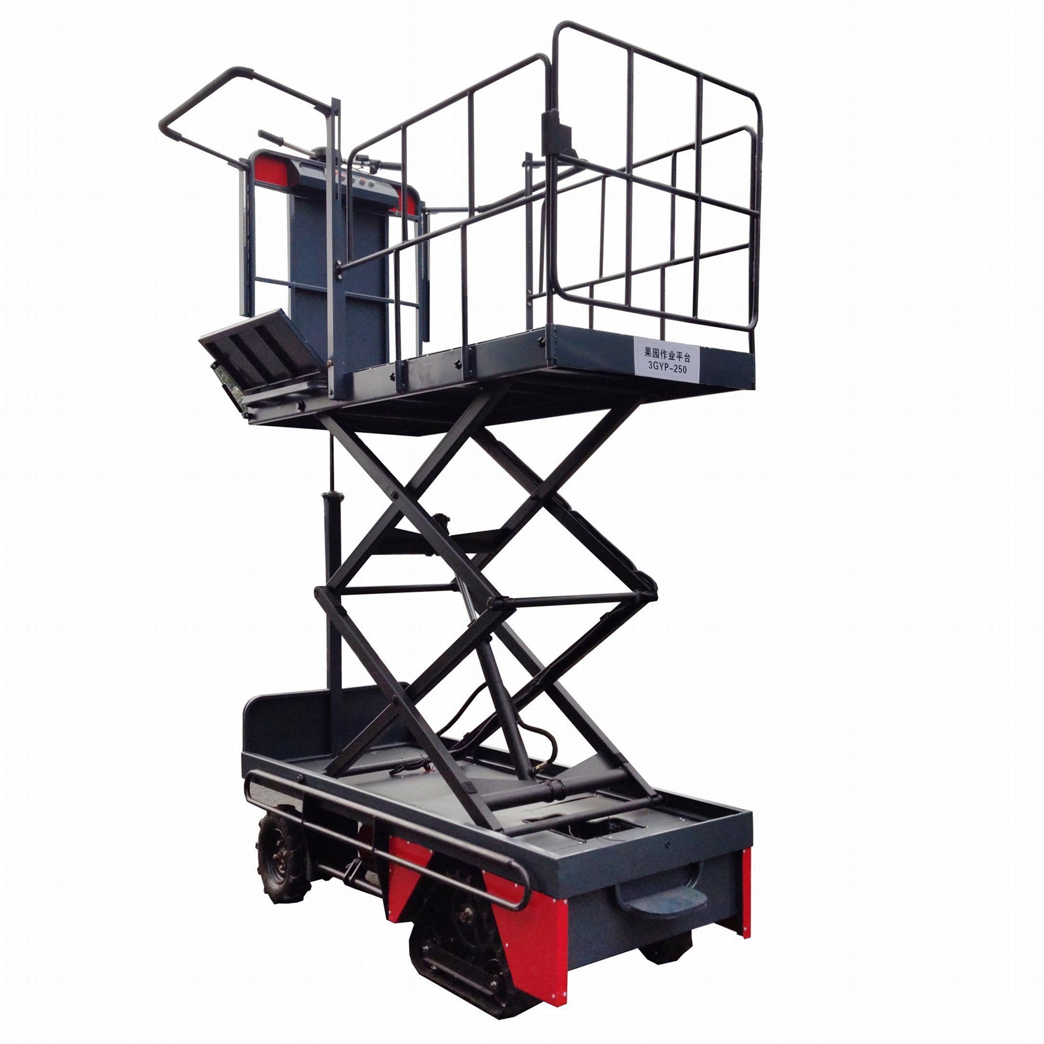 Electric Triangular caterpillar orchard lifting platform - 3GYP-250 ...