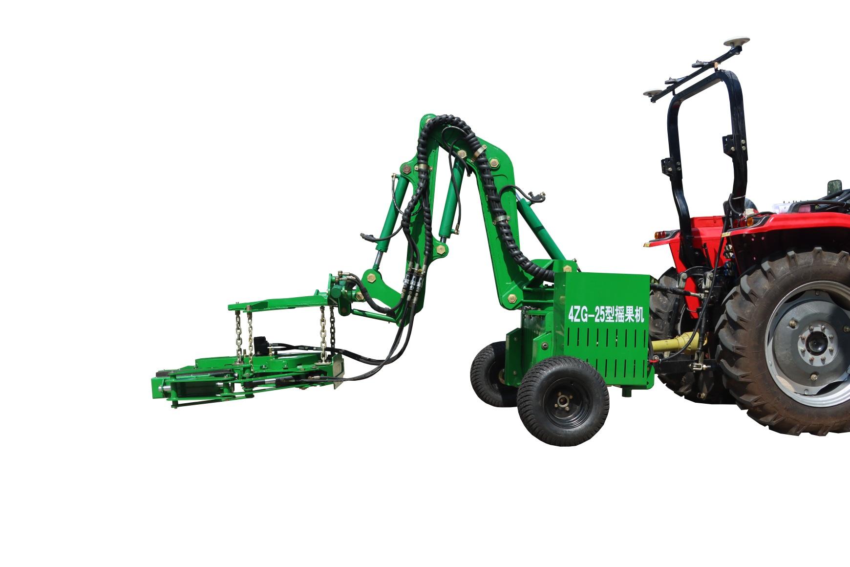 tractor trailer Walnut tree shaking machine - 4ZG-25 (China ...