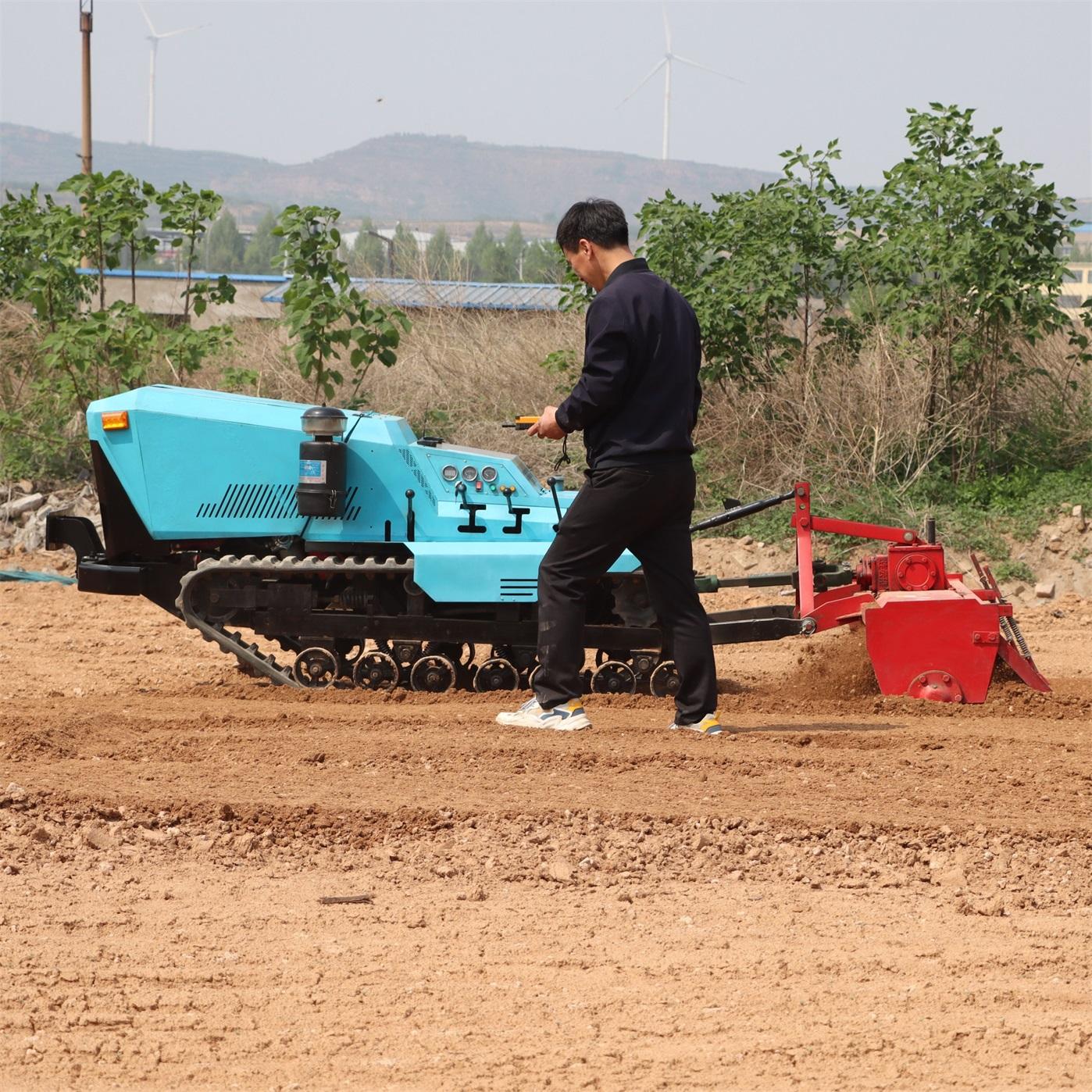 compact remote control farm crawler tractor - TE50 - WALIE (China ...