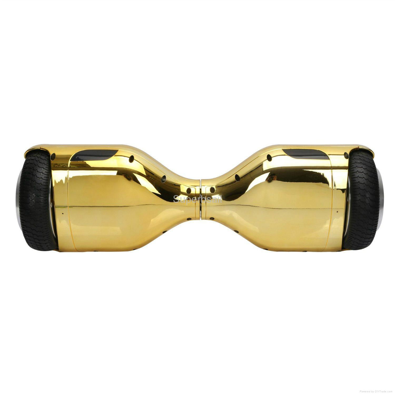 Metallic 2 Wheel Electric Scooter Smart Self Balancing Hoverboard - S&S ...