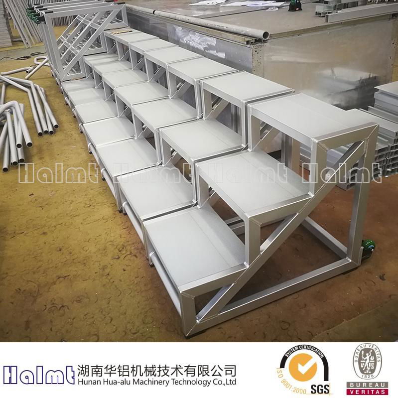 3 Steps Aluminium Movable Step Ladders for Industry - HL-11.030 - Halmt ...
