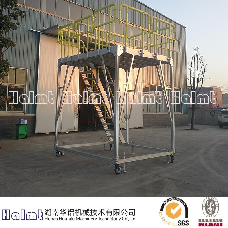 Aluminium Apu Working Step Ladders for Aircraft - HL-A04 - Halmt (China ...