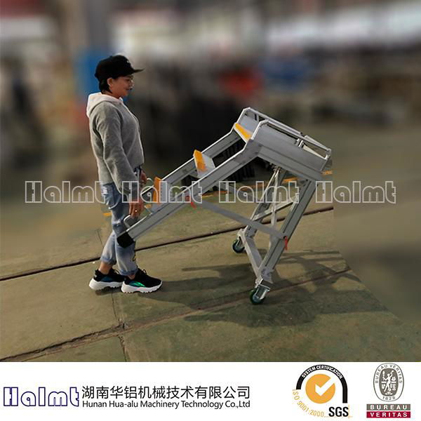 Easily Moveable Aluminium Folding Step Ladders for Industry - HL-M02 ...