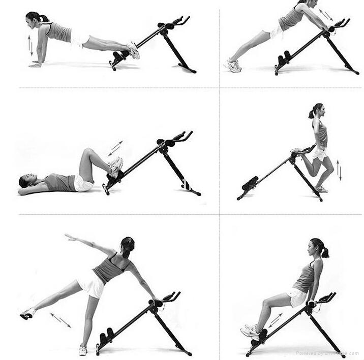 Jdl Fitness Abdominal Machine Power Plank / 5 Minutes Shaper - CJ-256 ...