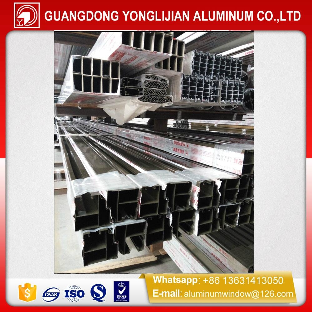 powder coated 6063-t5/t6 aluminium extruded profile for window and door - YONGLIJIAN (China ...
