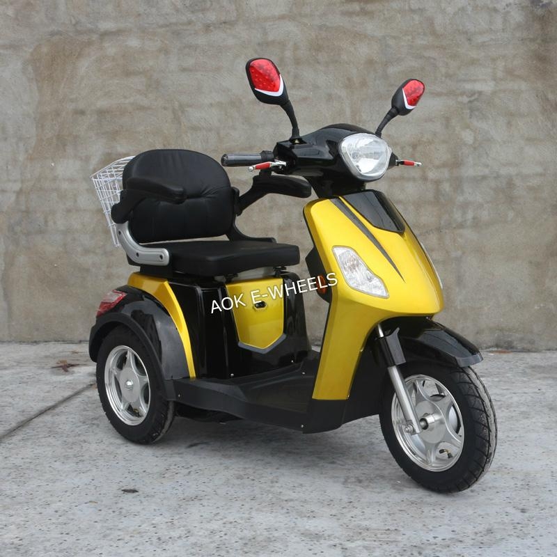 New Design 500W Disabled Scooter with LED Lamp (TC-020) - AOK E-WHEELS ...