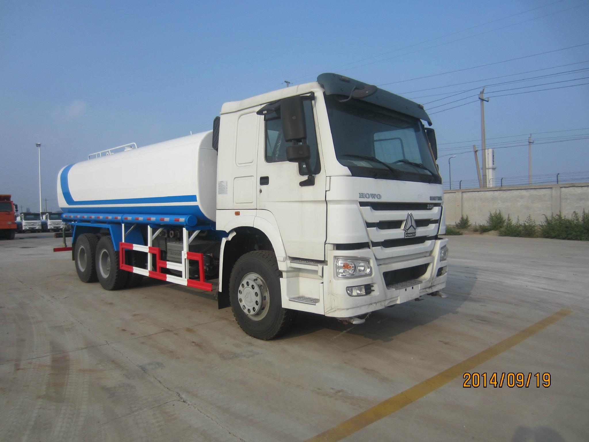 HOWO 20m3 Water Tank Truck - Sinotruk (China Manufacturer) - Special ...