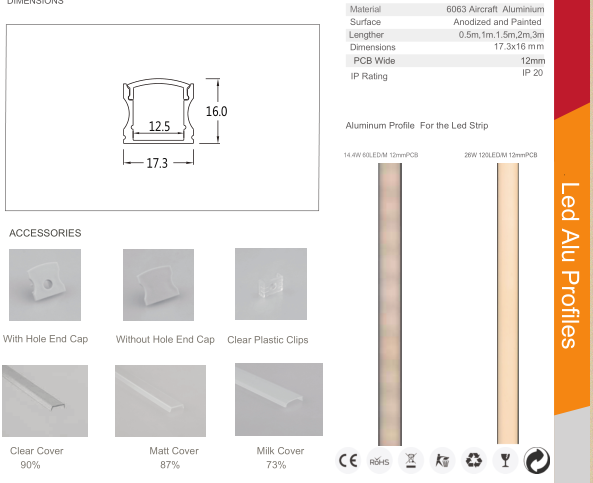 deep channel led profile - iled004 - iled (China Manufacturer) - LED ...