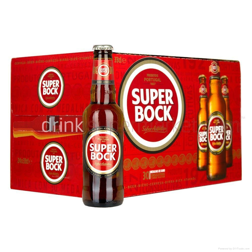 Super Bock Premium Lager 24x 330ml (Thailand Trading Company) - Alcohol ...