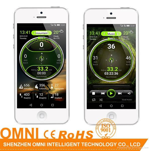 Waterproof anti-theft speedometer CE and RoHs OC1 bike computer - OMNI ...