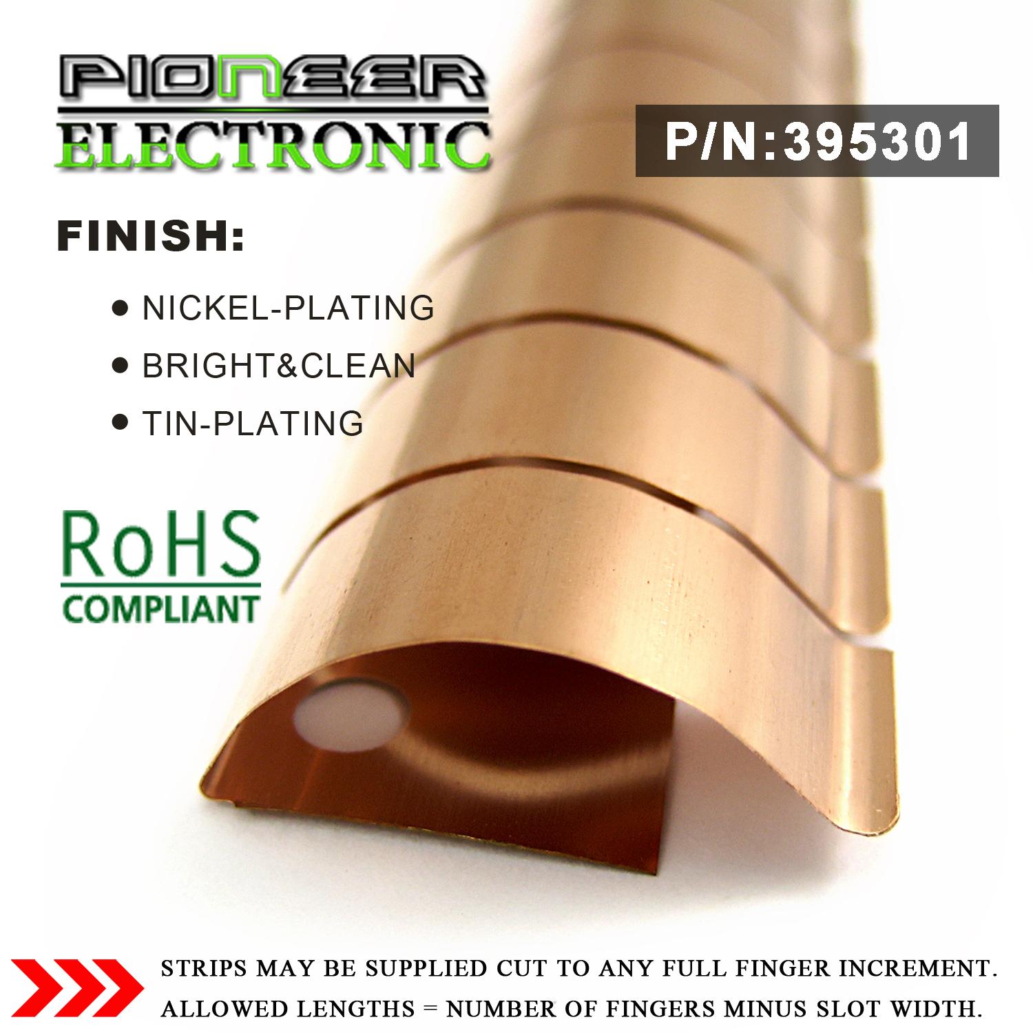 bright and clean finger stock becu gasket - PE - EMC Pioneer (China ...