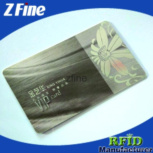 silver embossed silk-screen printing card - zfine-005 - zfine (China ...