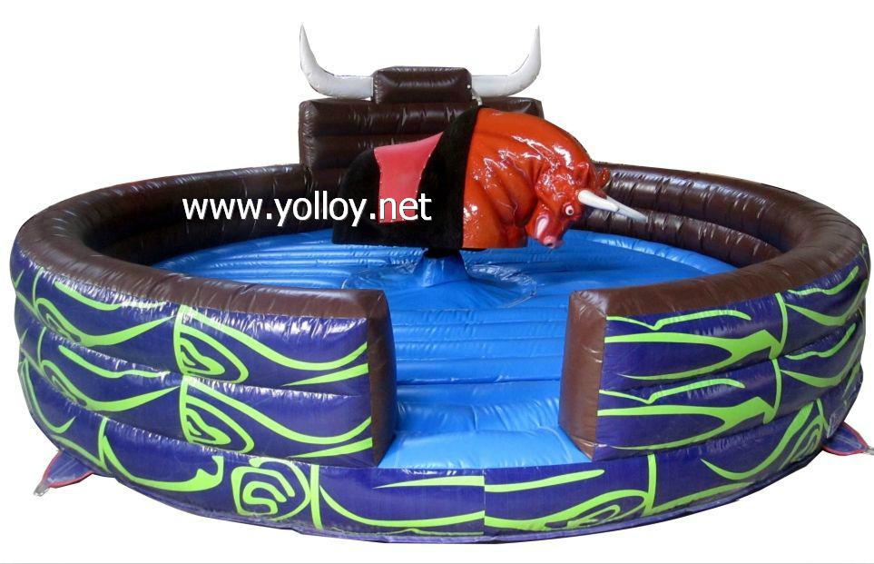 Great fun inflatable Rodeo Bull bounce castle - IS-104 - Yolloy ...