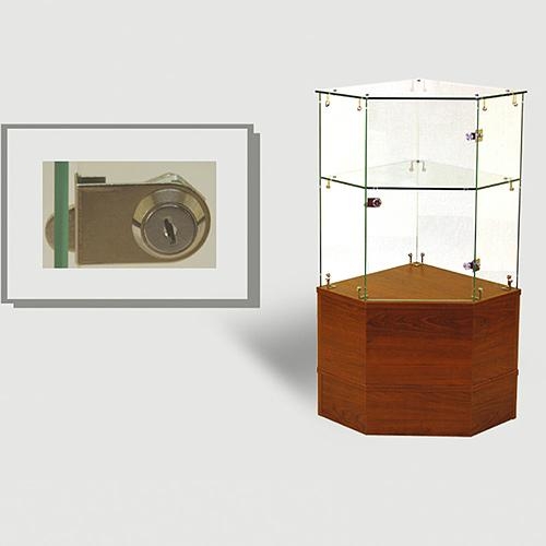 Extra Vision Corner Showcase Jewelry display showcase - LK-EVLG34 - LK ...