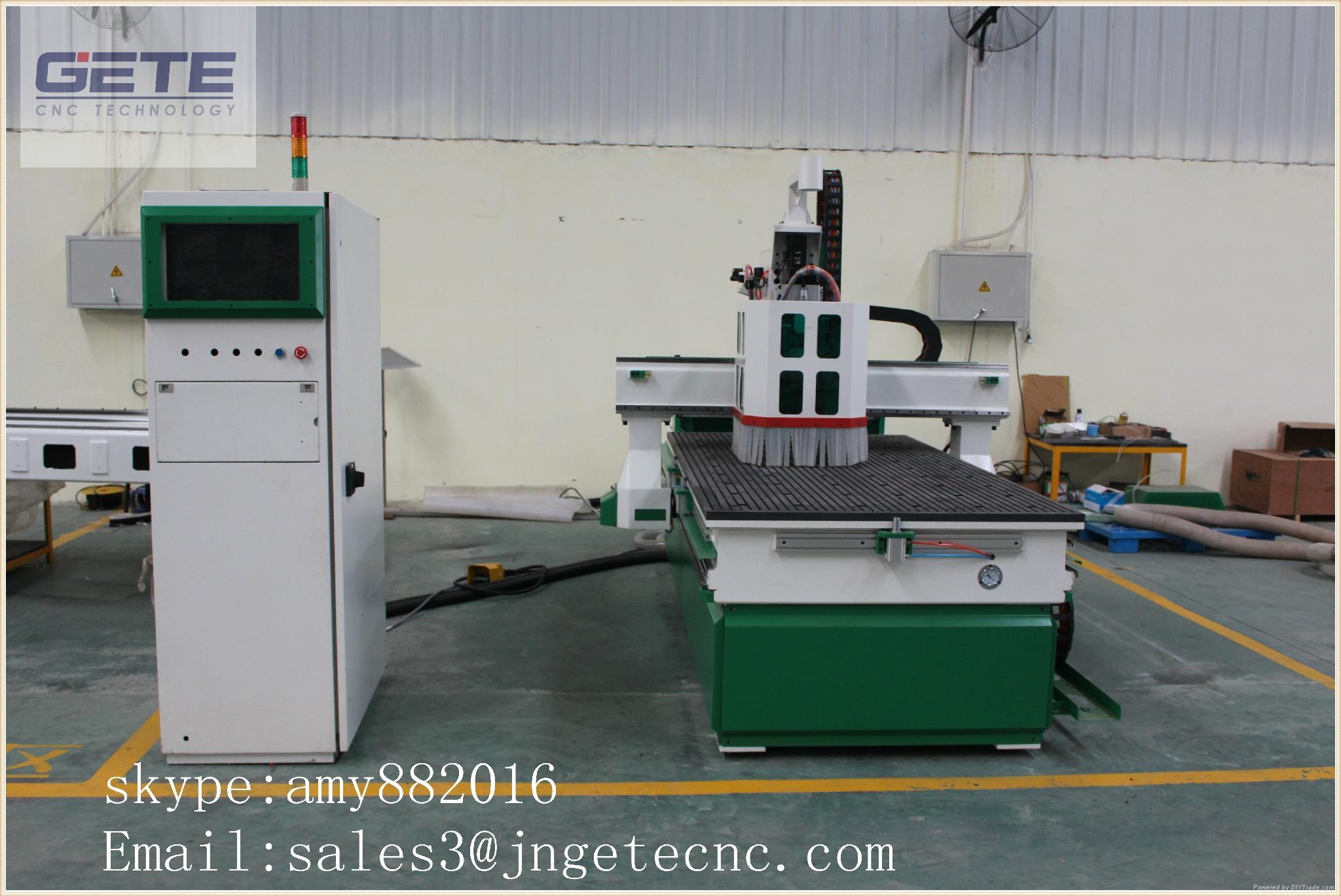 new condition wood cnc router cutting slotting punching machine - M3 ...