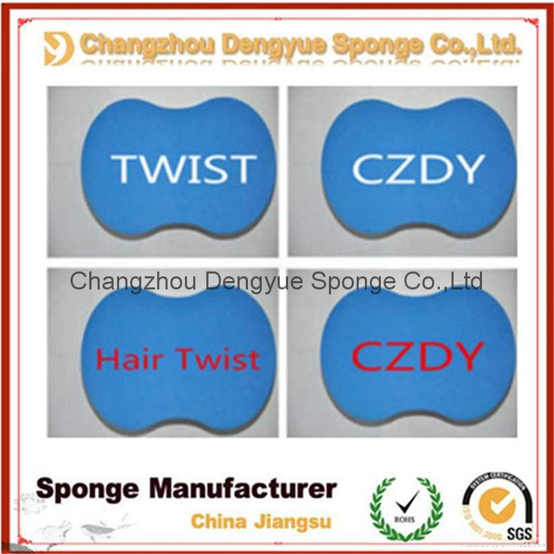 Various colors Polyurethane Salon Tool Lower distortion Hair Twist ...