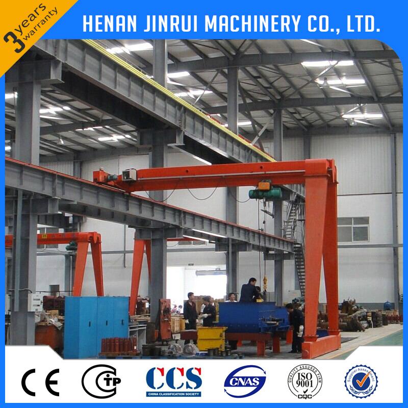 10ton Mobile Rail Traveling Single Girder Gantry Crane - MH - Jinrui ...