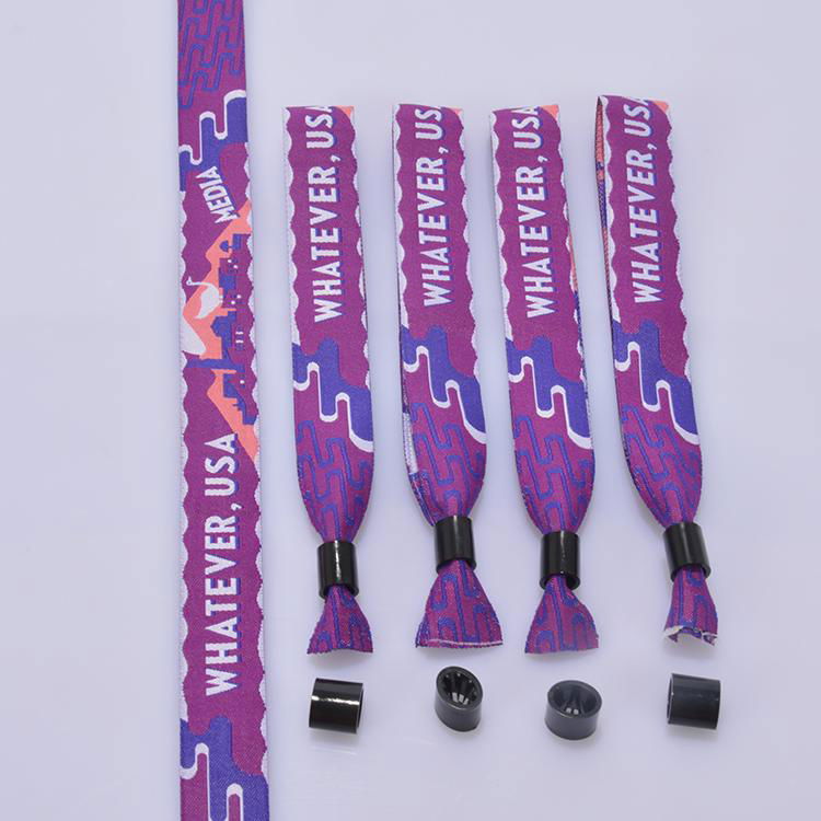 Factory custom disposable RFID access control festival wristbands ...